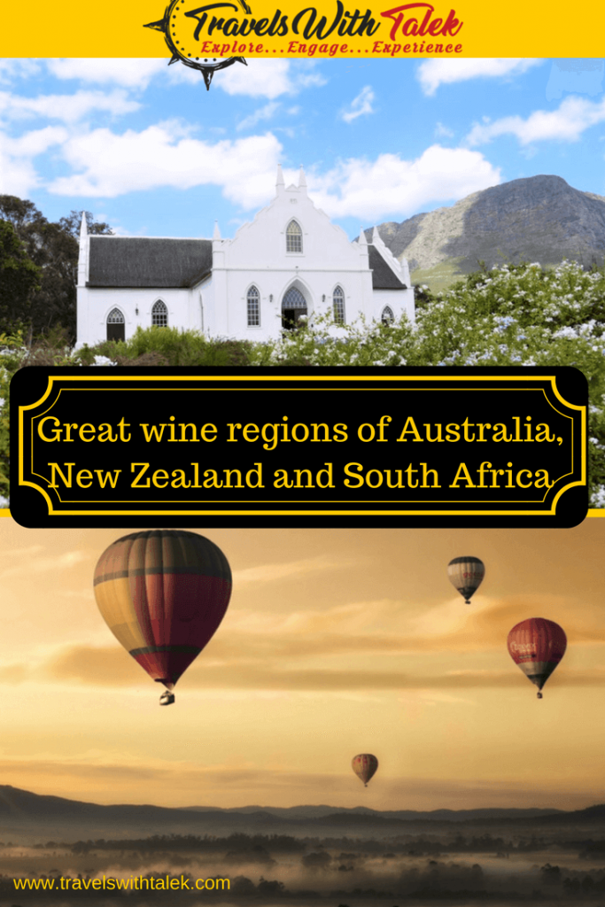 Oceania Wine Regions