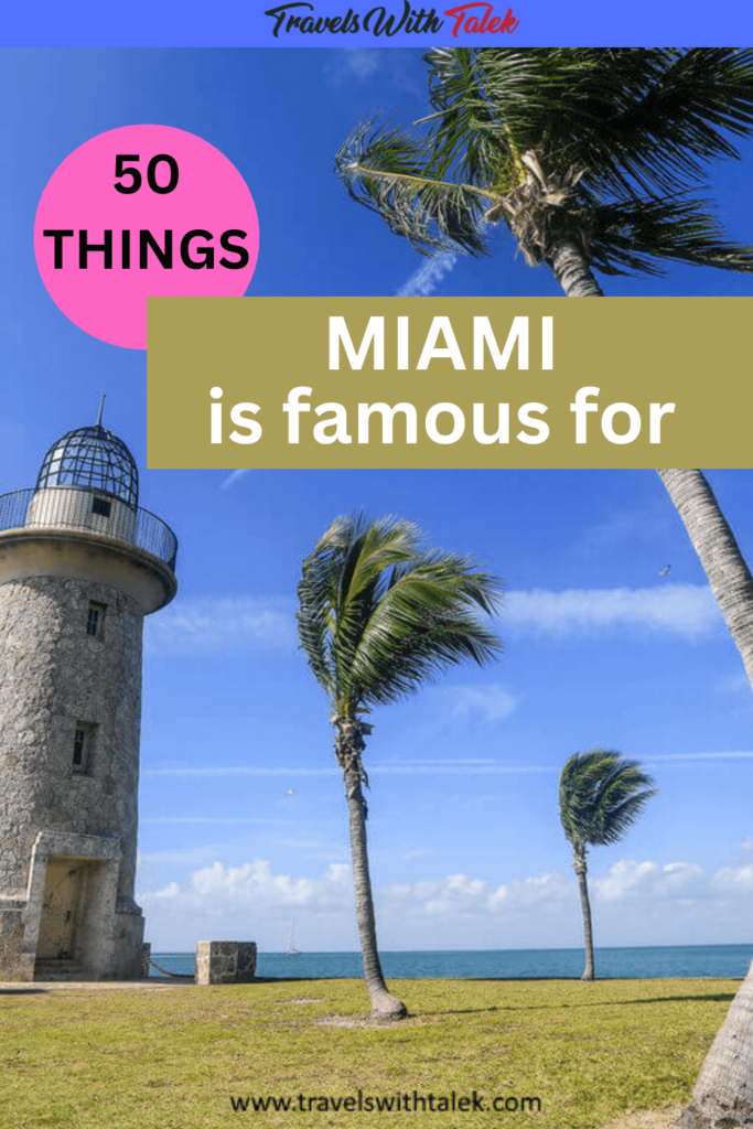 50 Things Miami is Famous for (it's not just beaches) - Travels with Talek