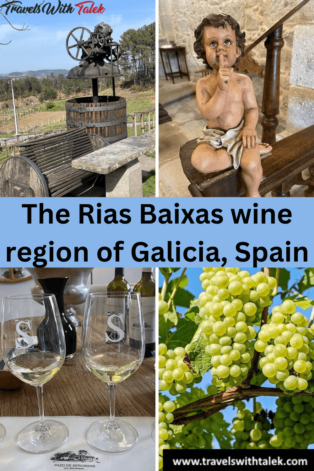 The Rias Baixas Wine Region of Galicia, Spain. Sampling Albariño Wine ...
