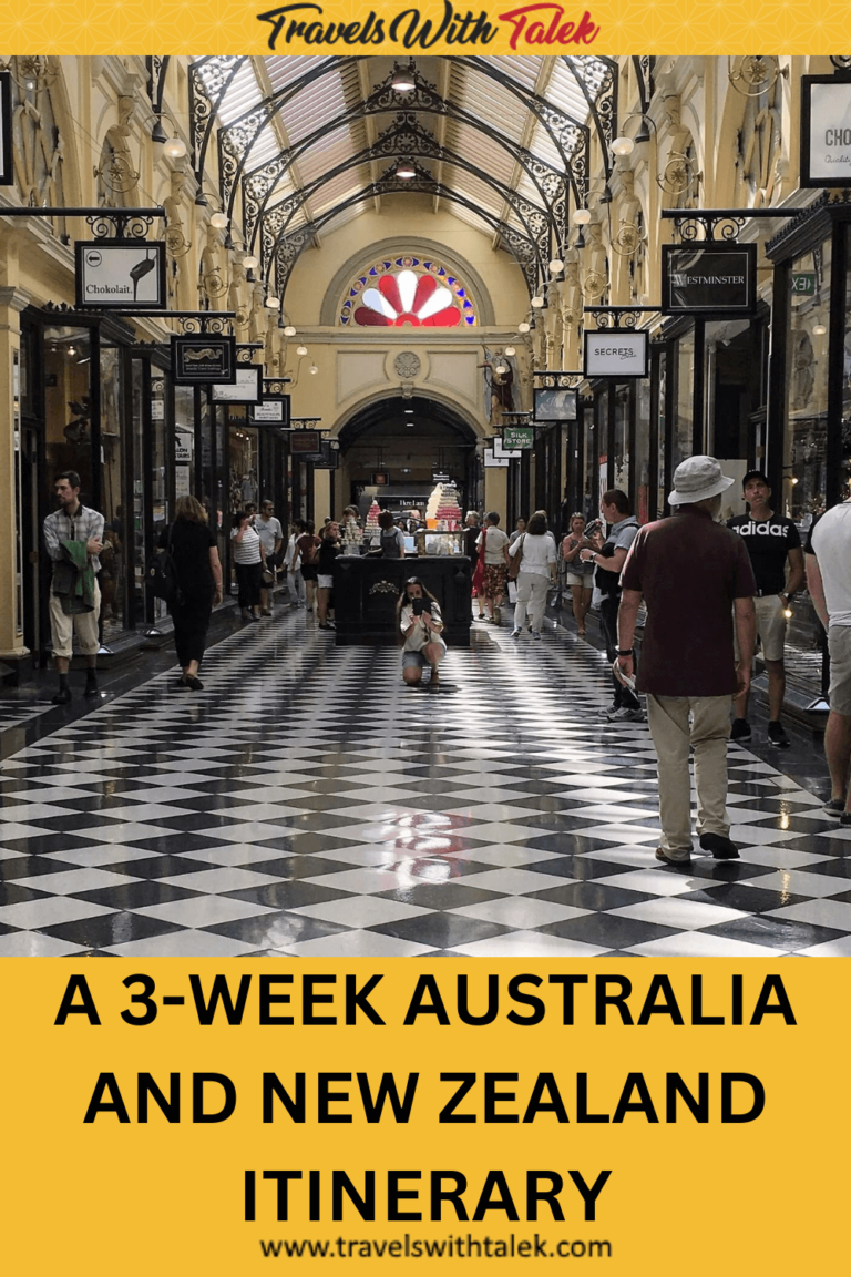 Australia and New Zealand Itinerary: A 3 Week Guide - Travels with Talek